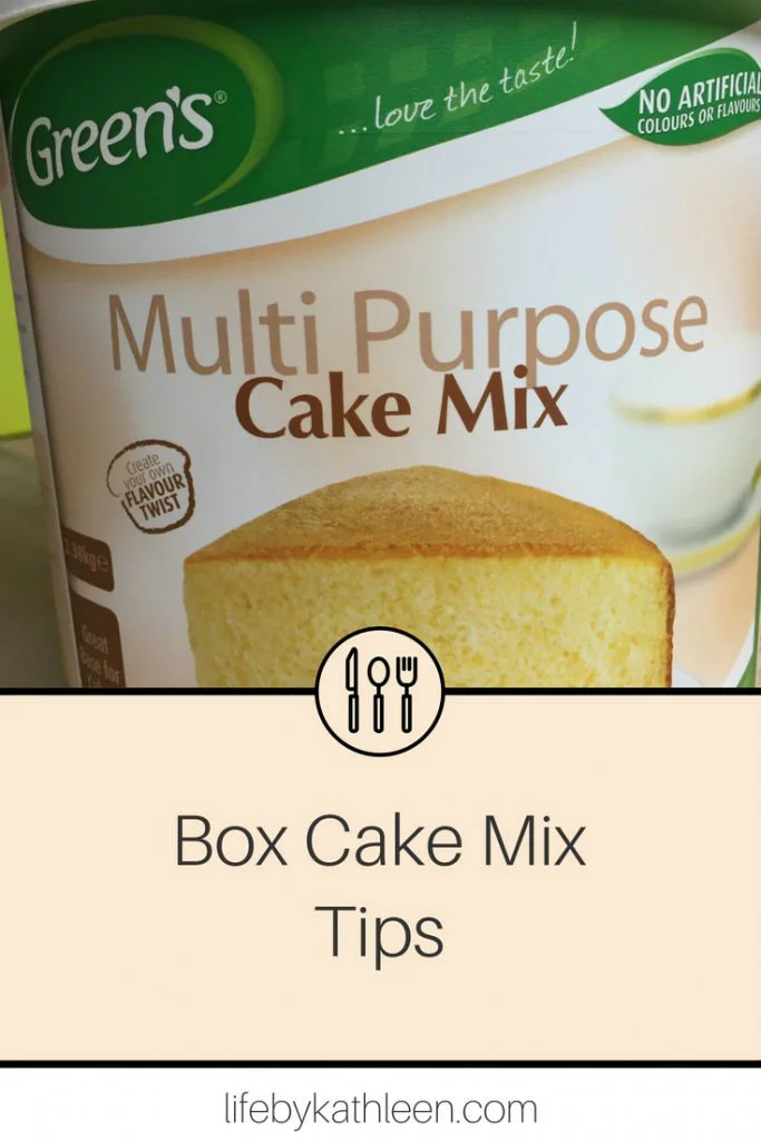 Box Cake Mix Tips - Life By Kathleen