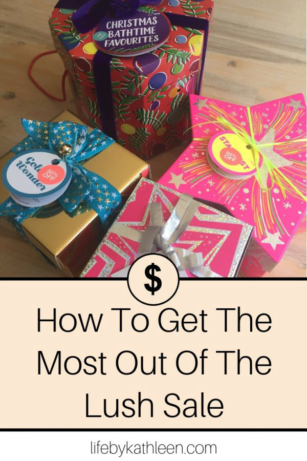 Score Big Savings: How to Get the Most Out of Lush Sales - Life By Kathleen