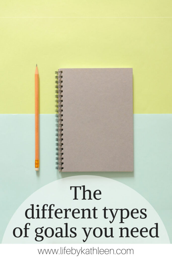 How different types of goals help you achieve success - Life By Kathleen