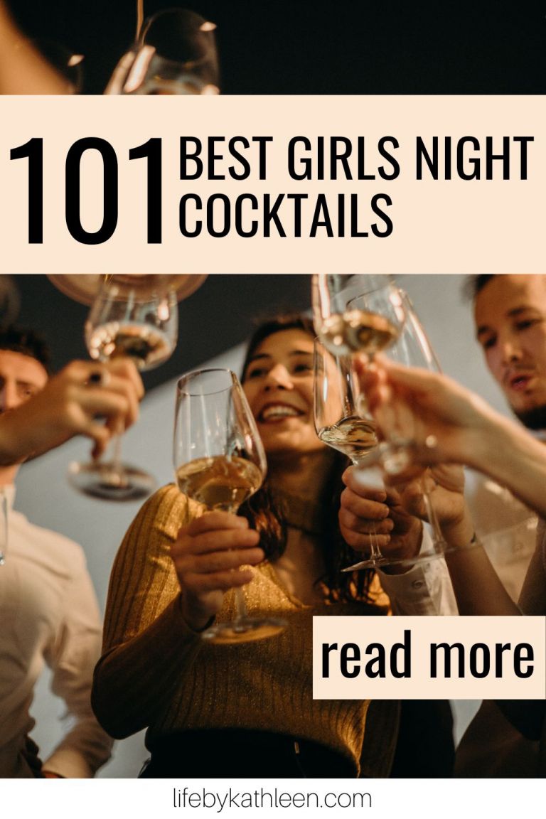 101 Girls Night Cocktails (and mocktails) For Your Next Ladies Night