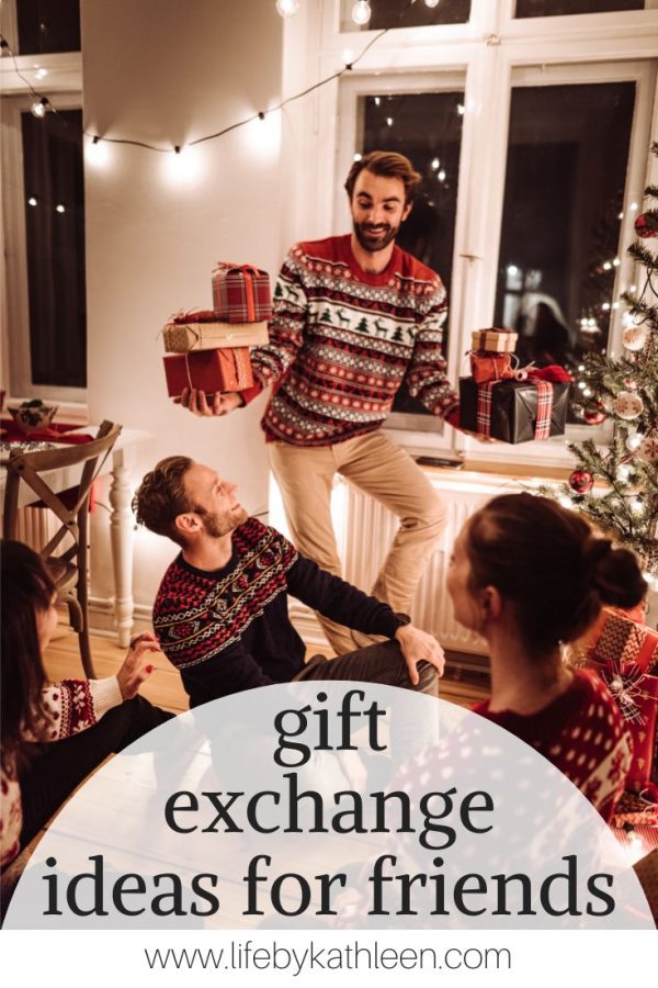 Gift exchange ideas to share with friends these holidays - Life By Kathleen