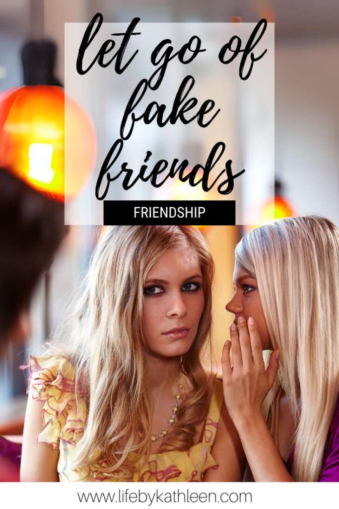 How to Spot and Move On from Fake Friends - Life By Kathleen