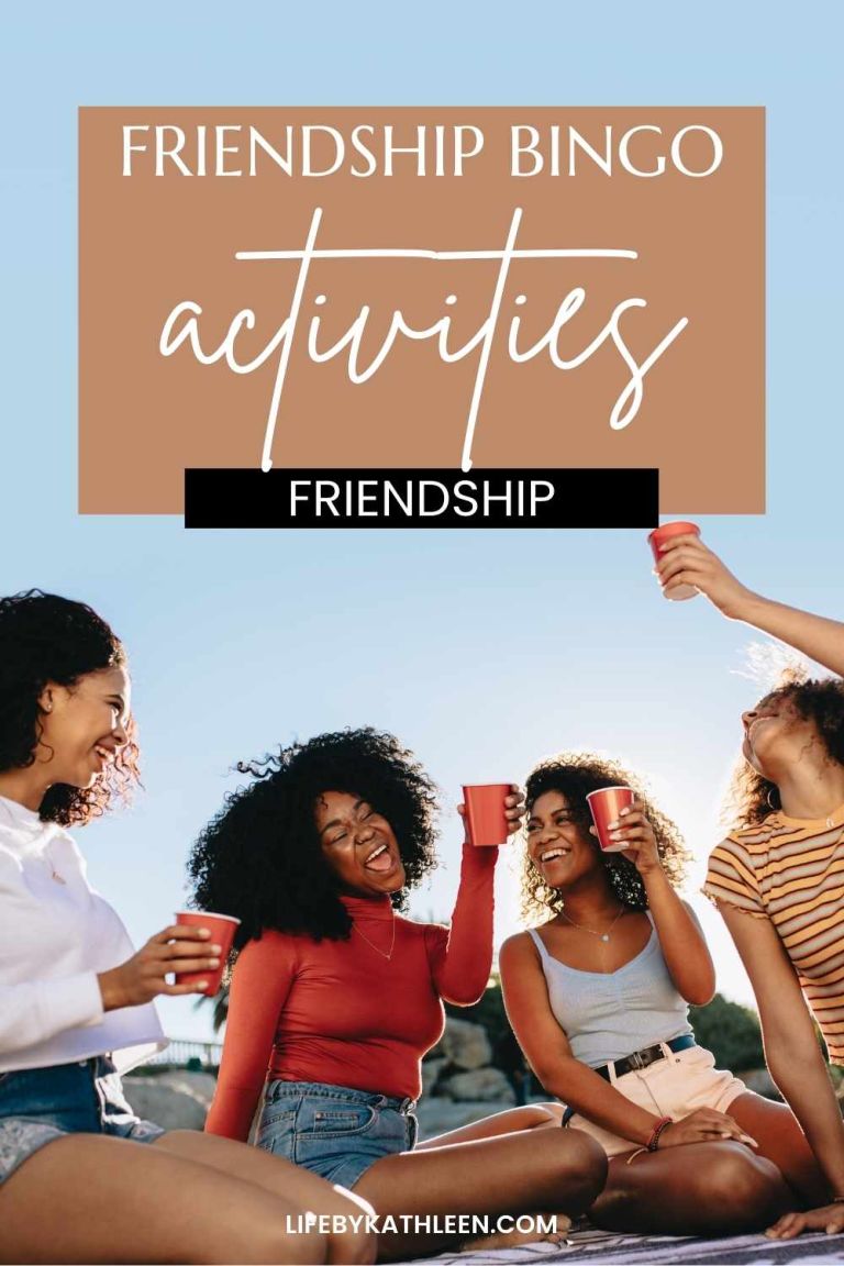 Friendship Bingo: A Fun Activity to do With Friends - Life By Kathleen